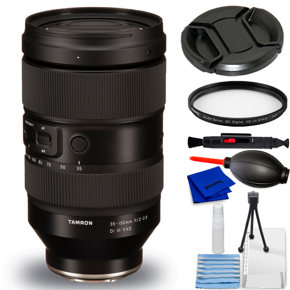 Tamron 35-150mm F/2-2.8 Di III VXD Lens (Nikon Z) Starter Bundle